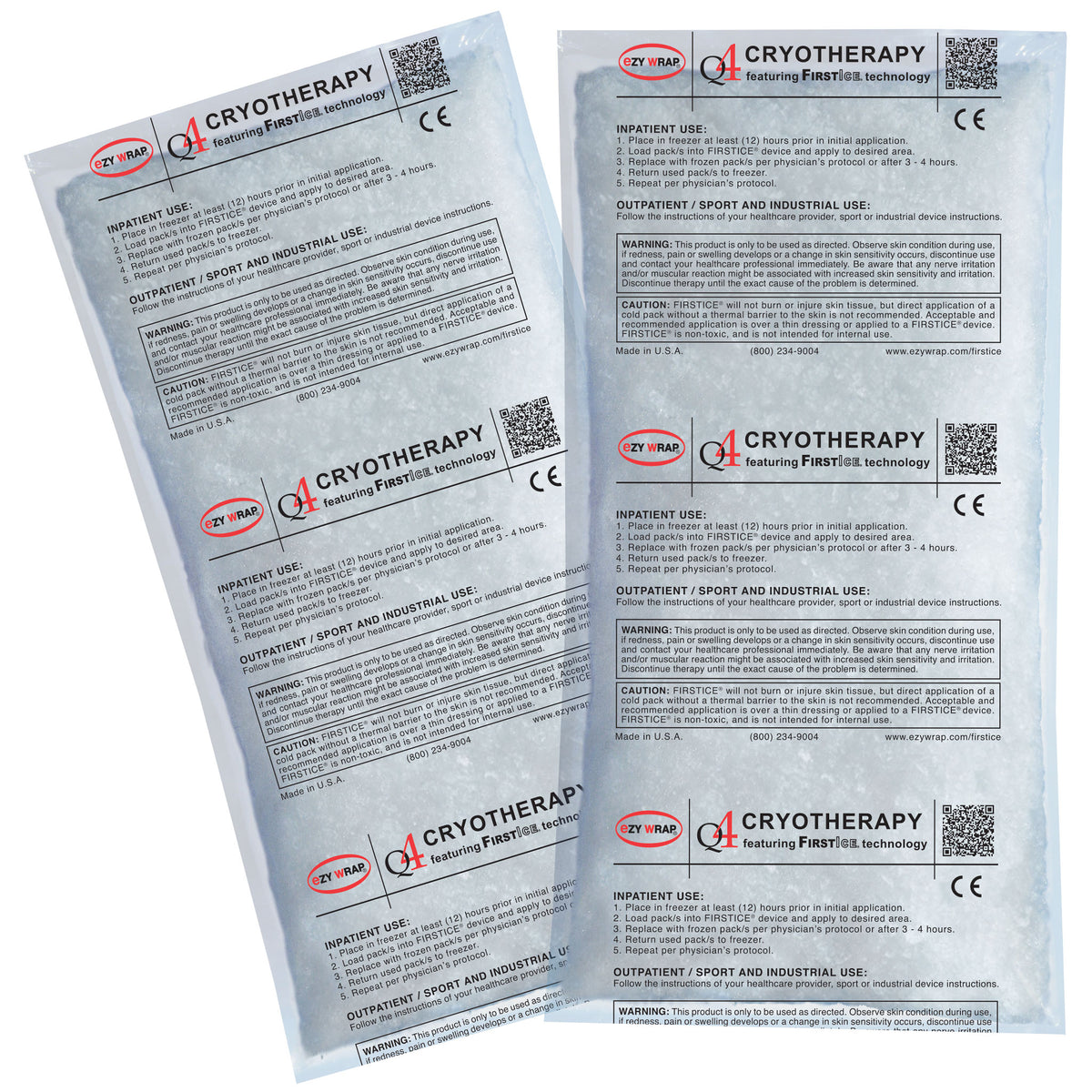 Q4 First Ice® Cryotherapy Pack | Long-Lasting Cold Therapy - EzyWrap – Ezy Wrap